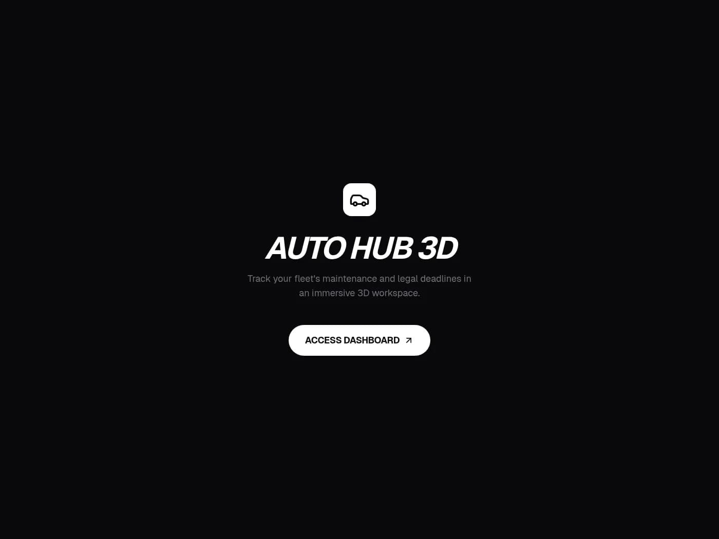 3D Car Reminder Hub