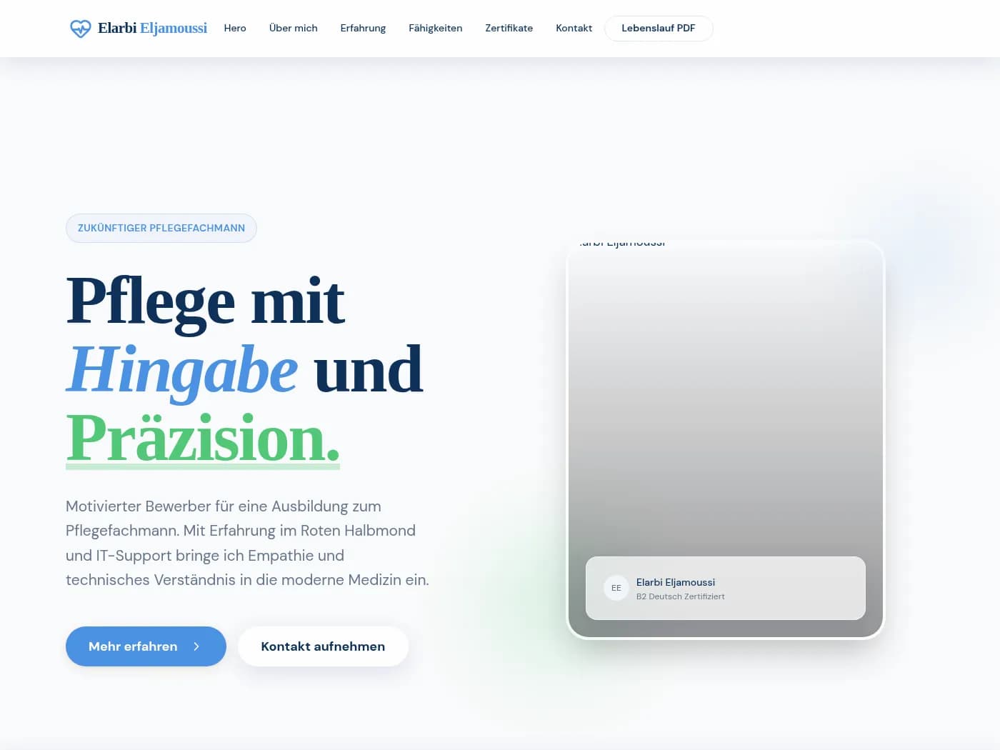 CarePro 3D Portfolio
