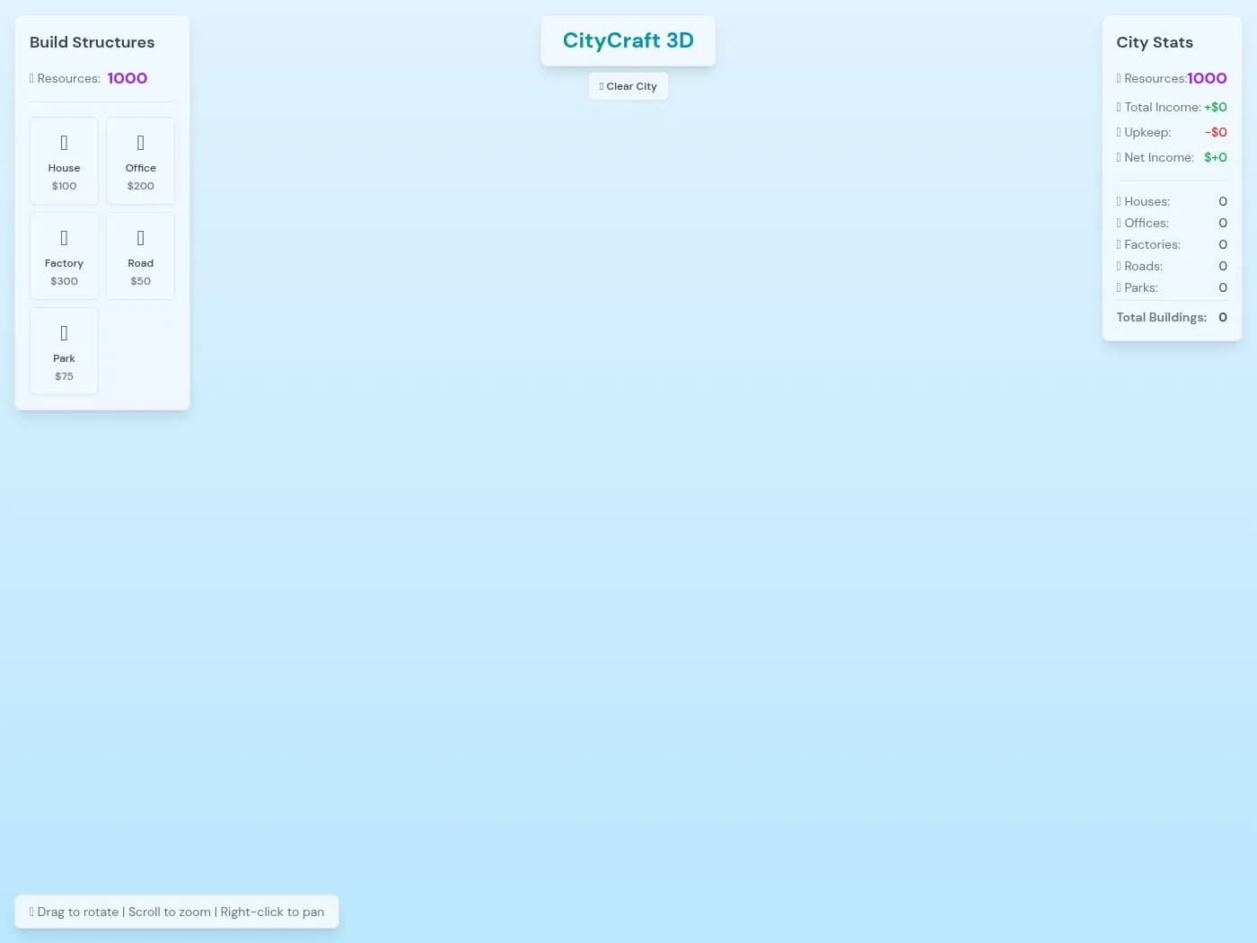 CityCraft 3D