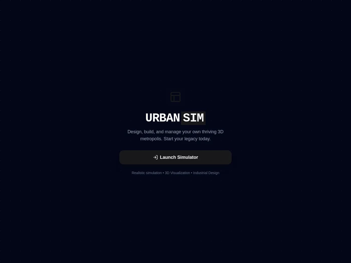 3D City Builder