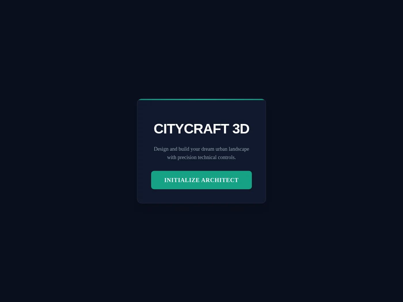 CityCraft 3D Builder