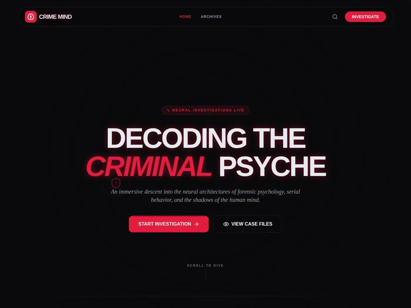 3D Crime Mind Blog