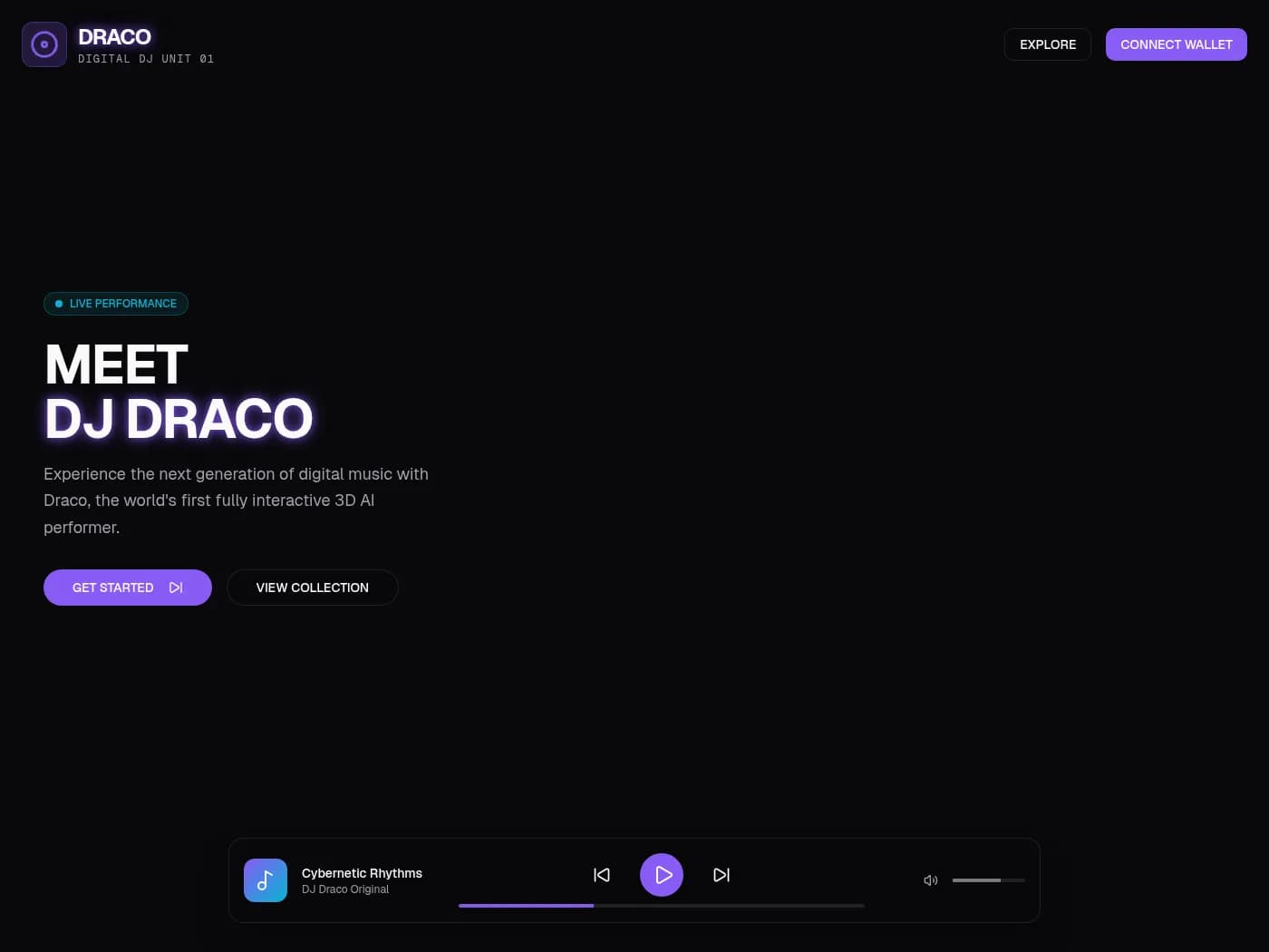 3D DJ Draco Showcase