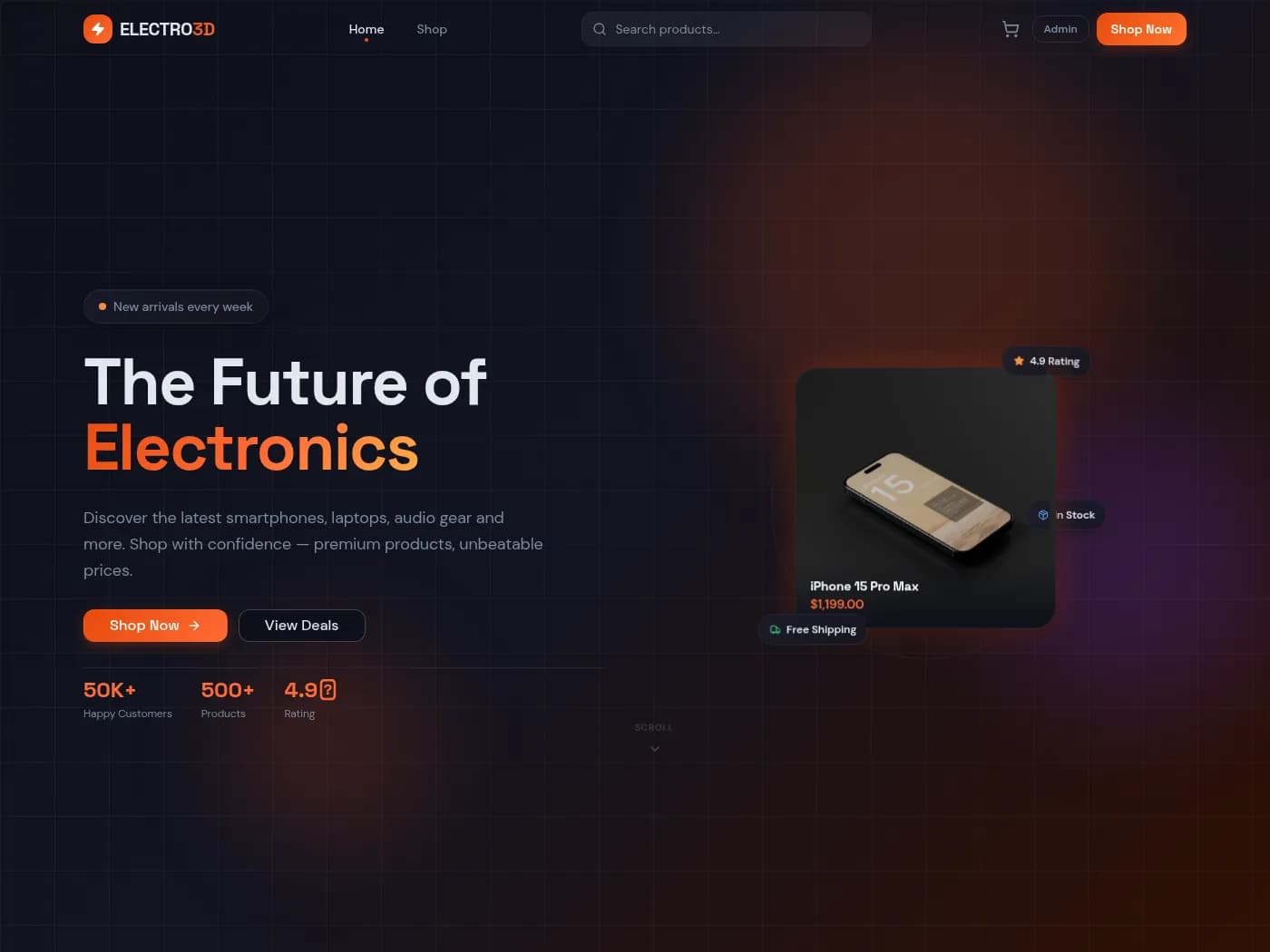 Electro3D Storefront