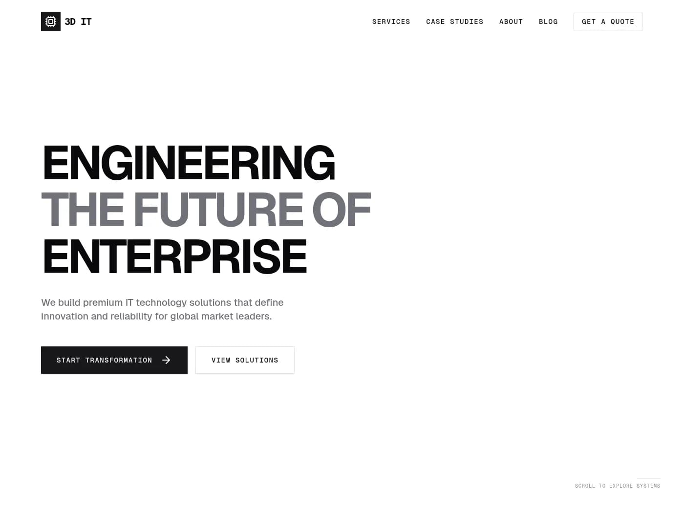 3D IT Solutions Site