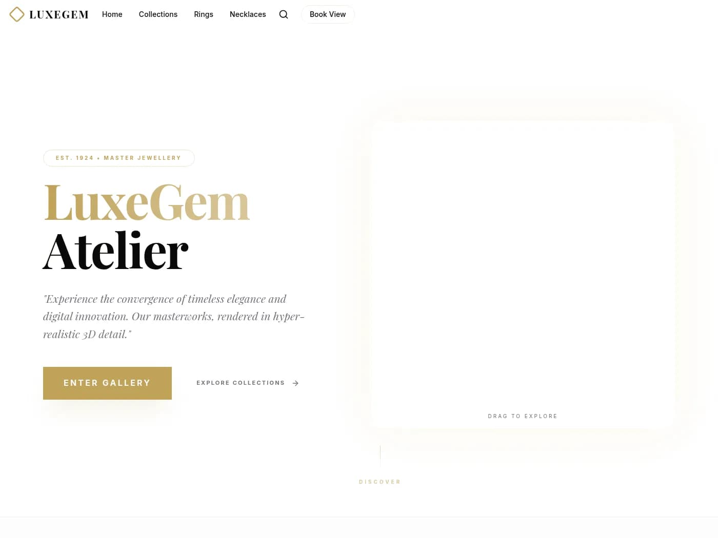 LuxeGem 3D Showcase