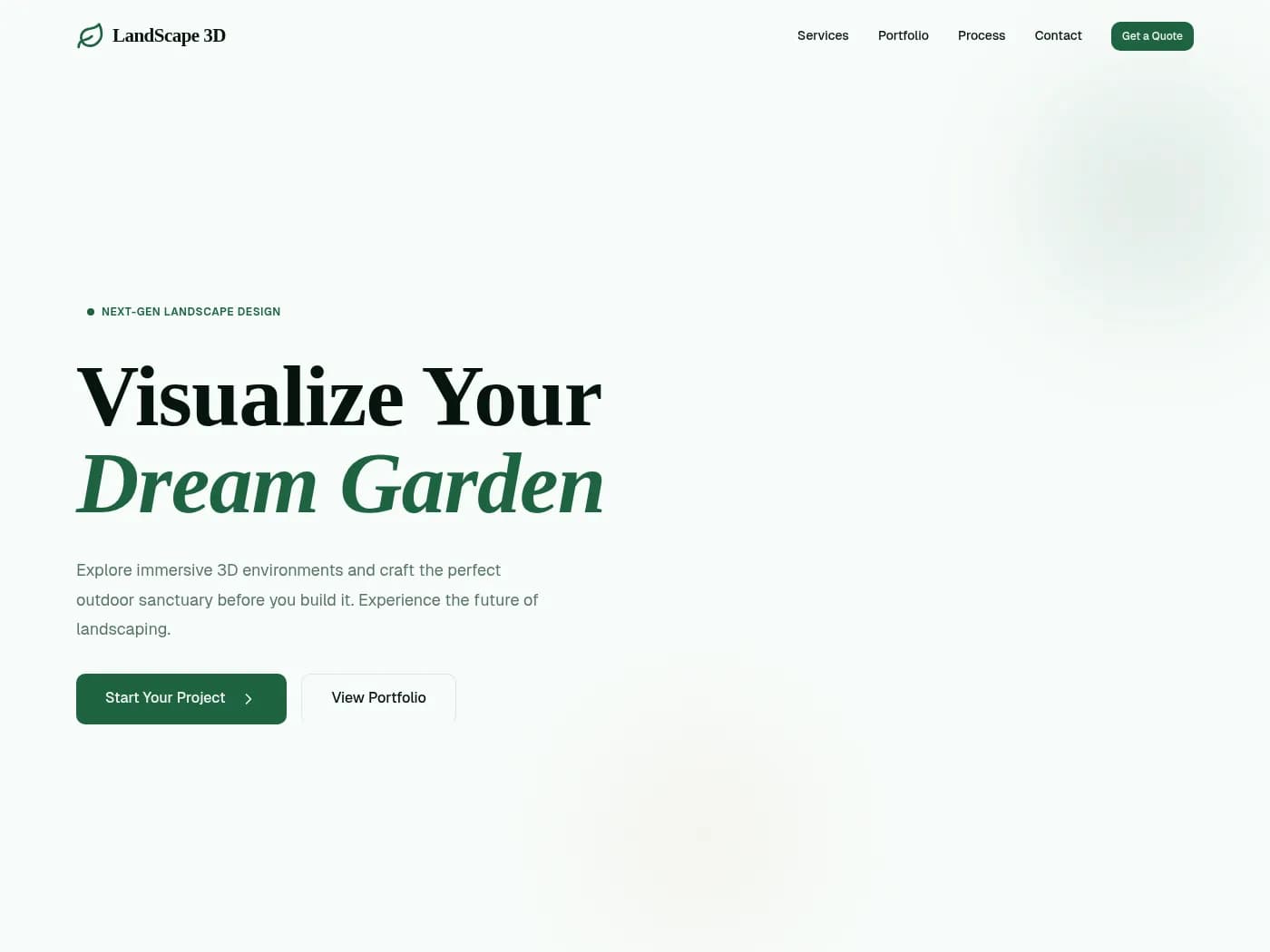 LandScape 3D Web