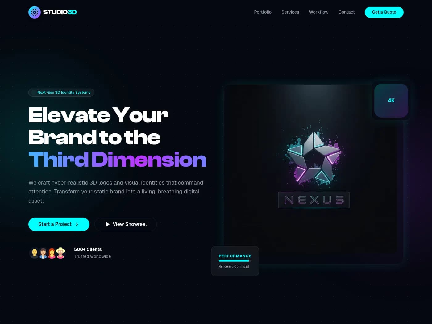 3D Logo Studio