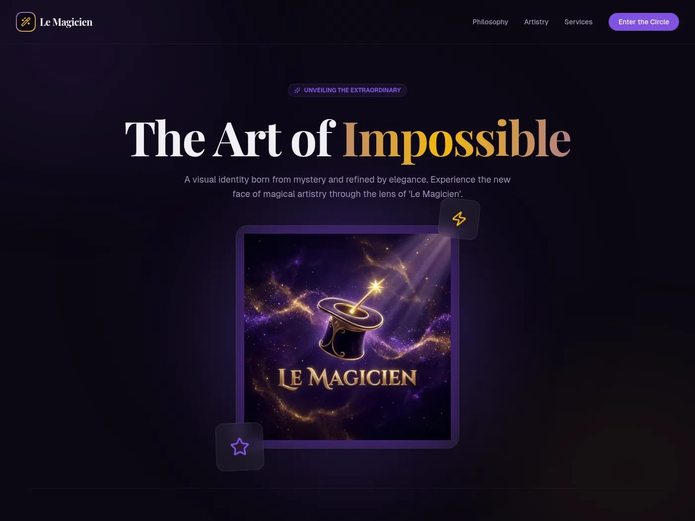 3D Magician Logo