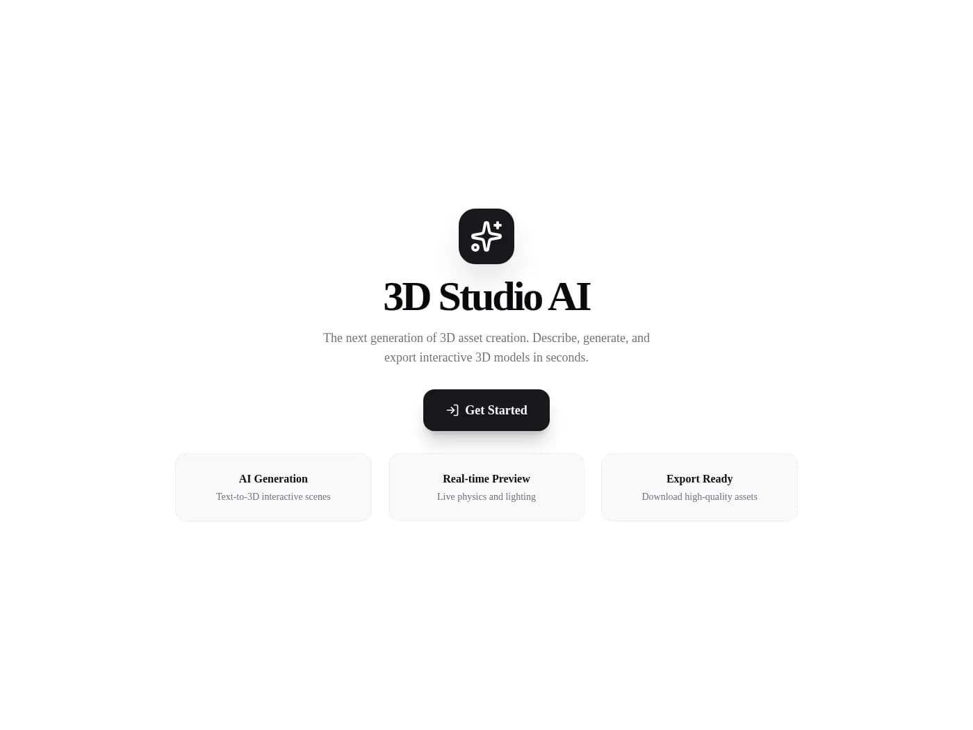 3D Model Generator