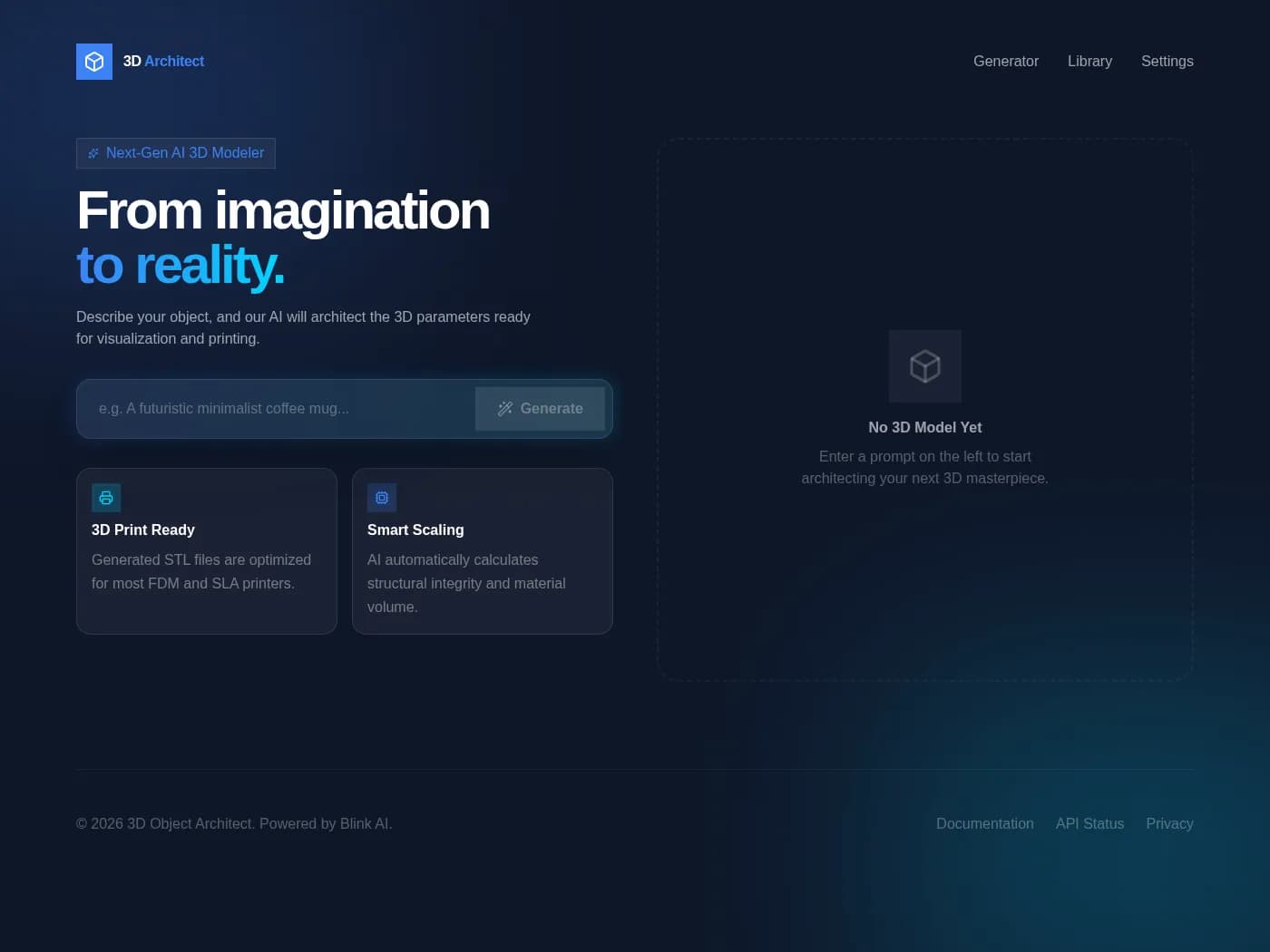 3D Object Generator