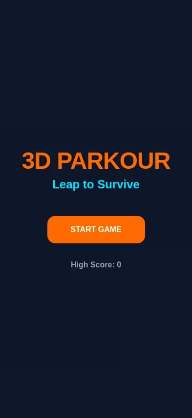3D Parkour Game