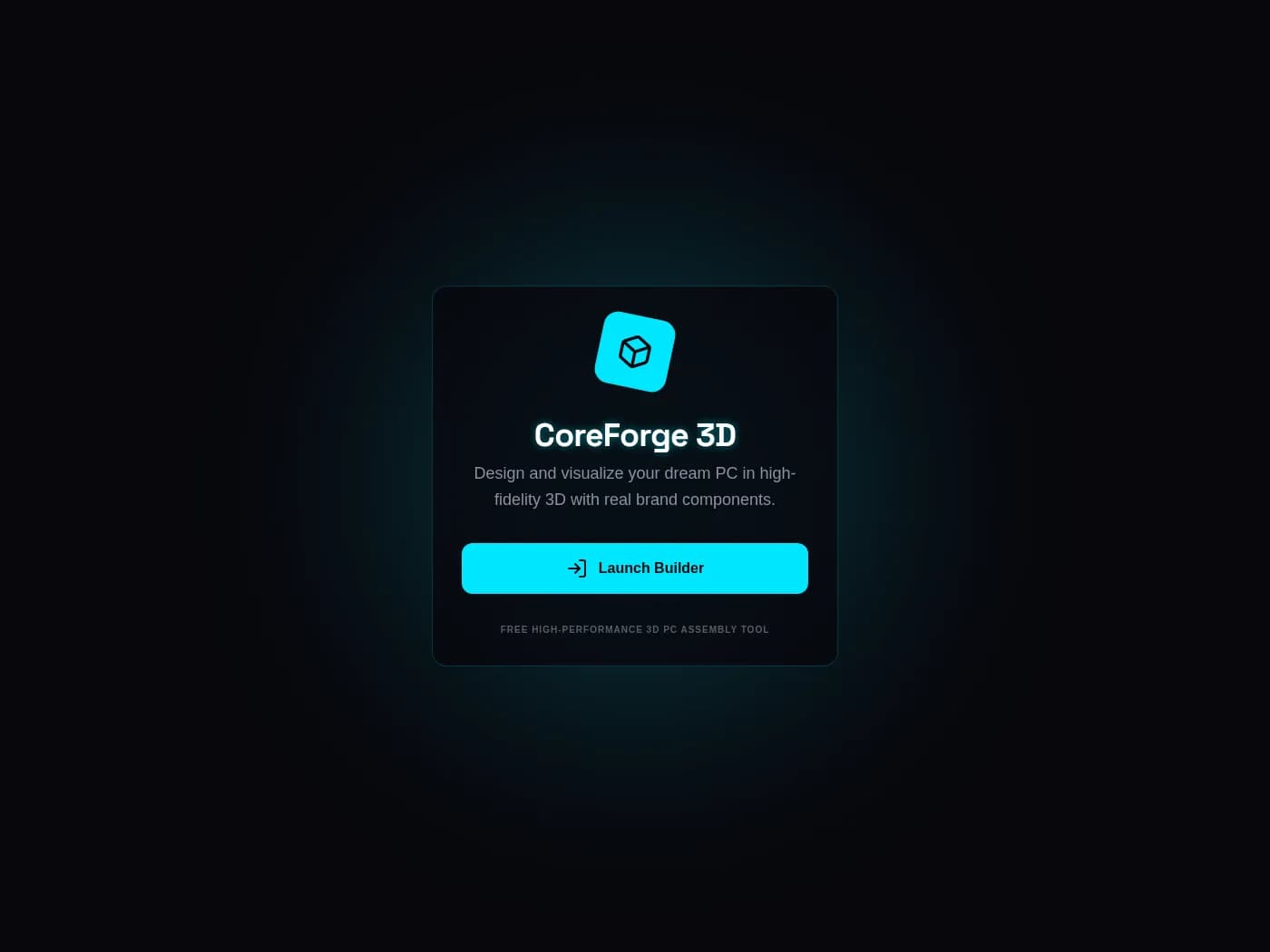3D PC Builder