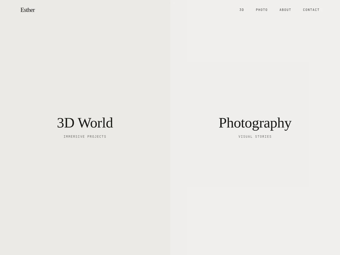 3D & Photo Portfolio