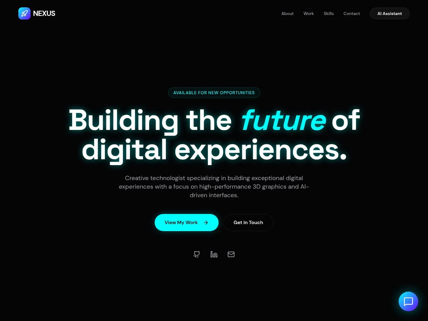 3D Portfolio Pro