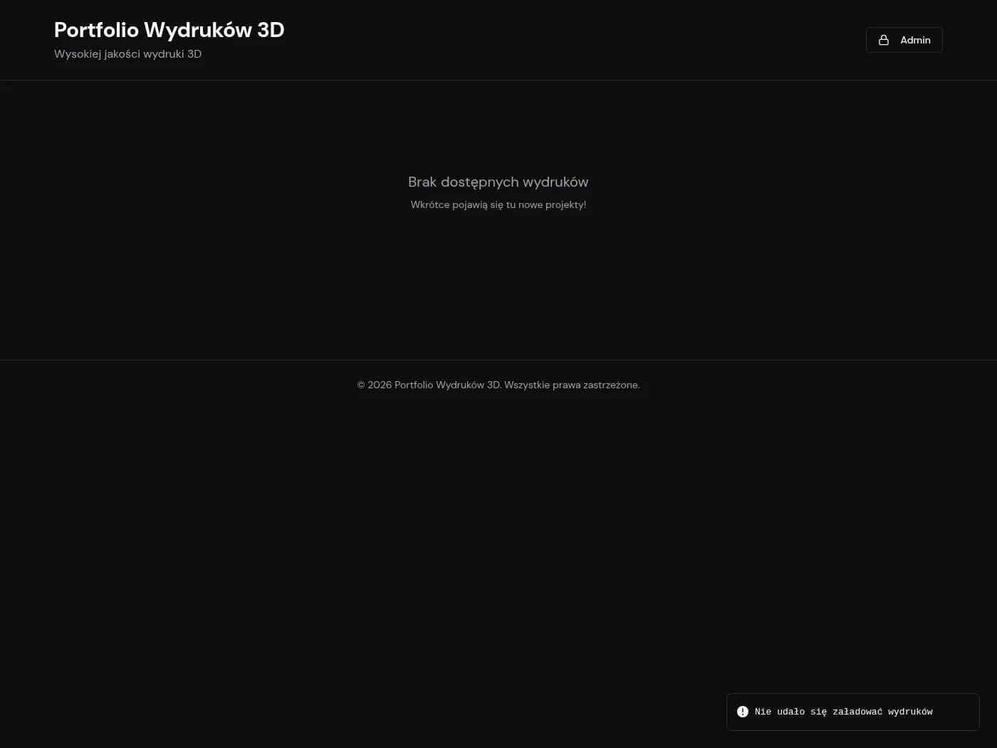 3D Print Portfolio Polska