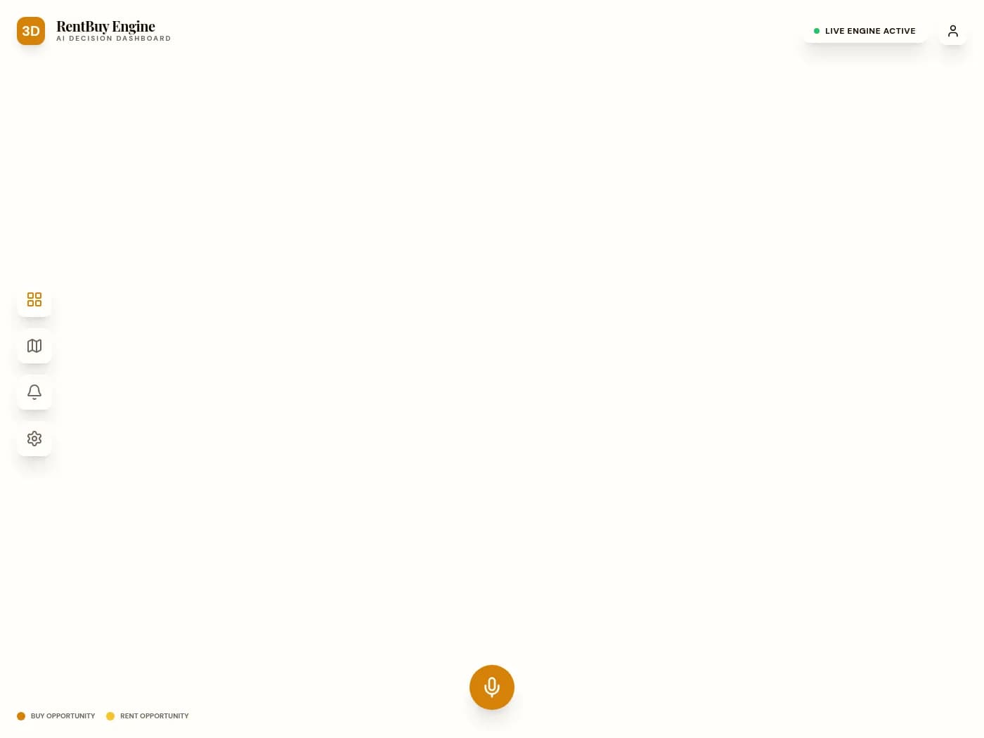 3DRentBuy AI Decision Engine