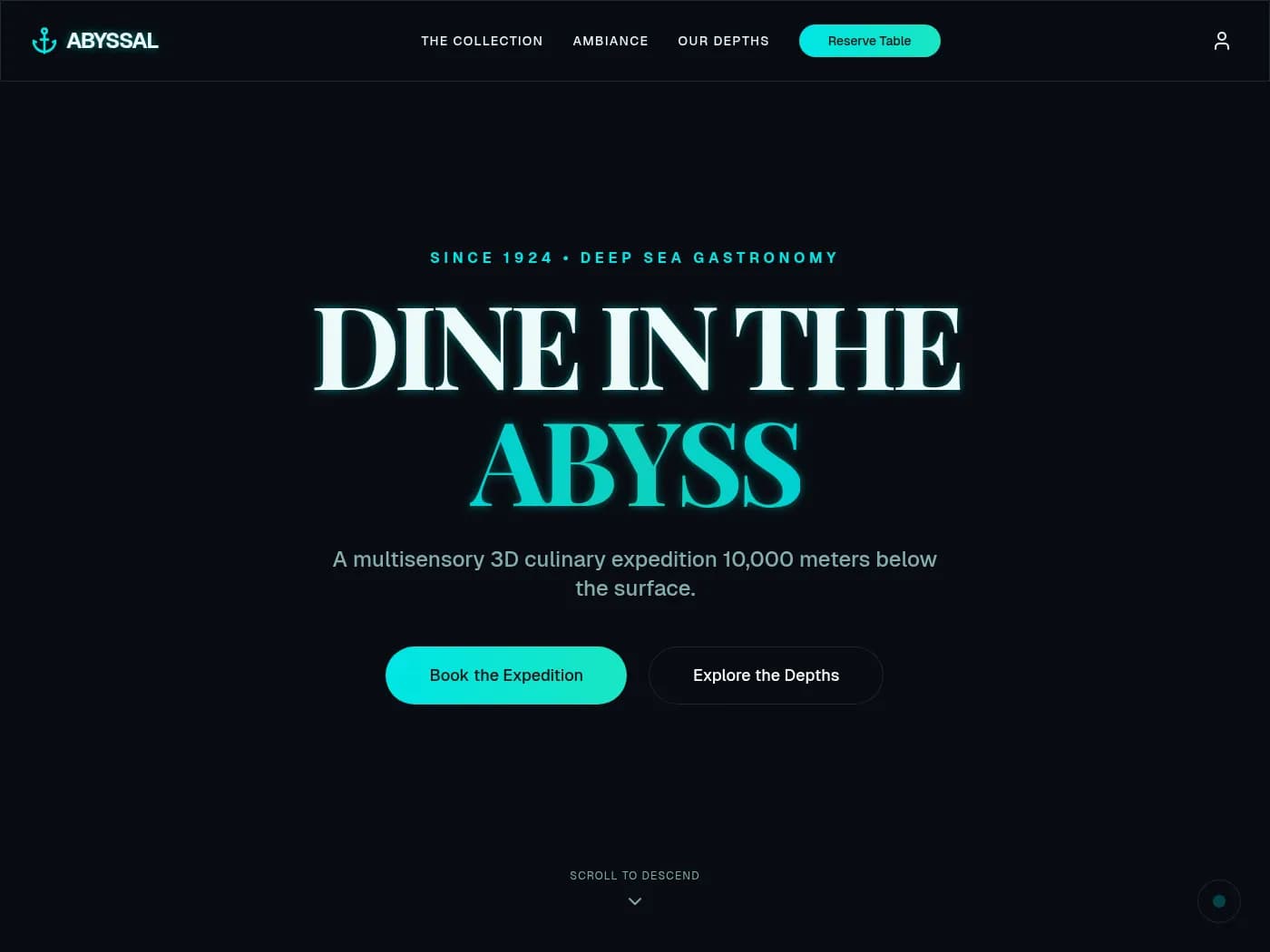 3D Seafood Restaurant App