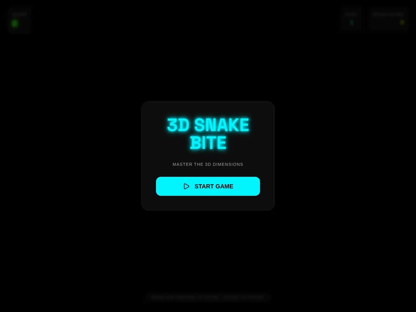 3D Snake Bite Game