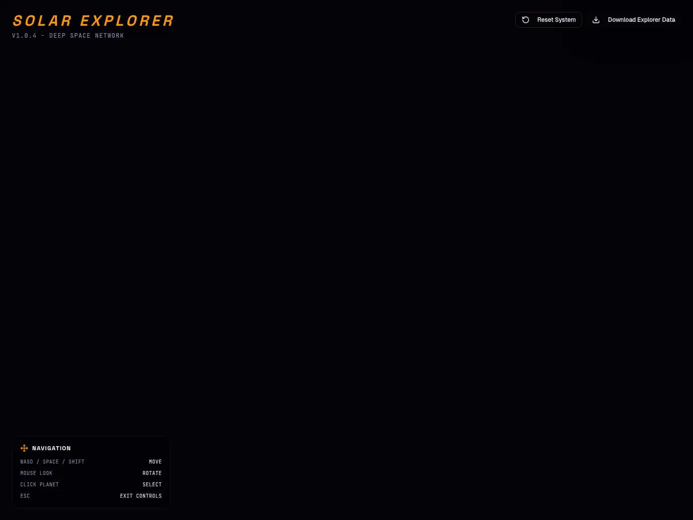 3D Solar Explorer