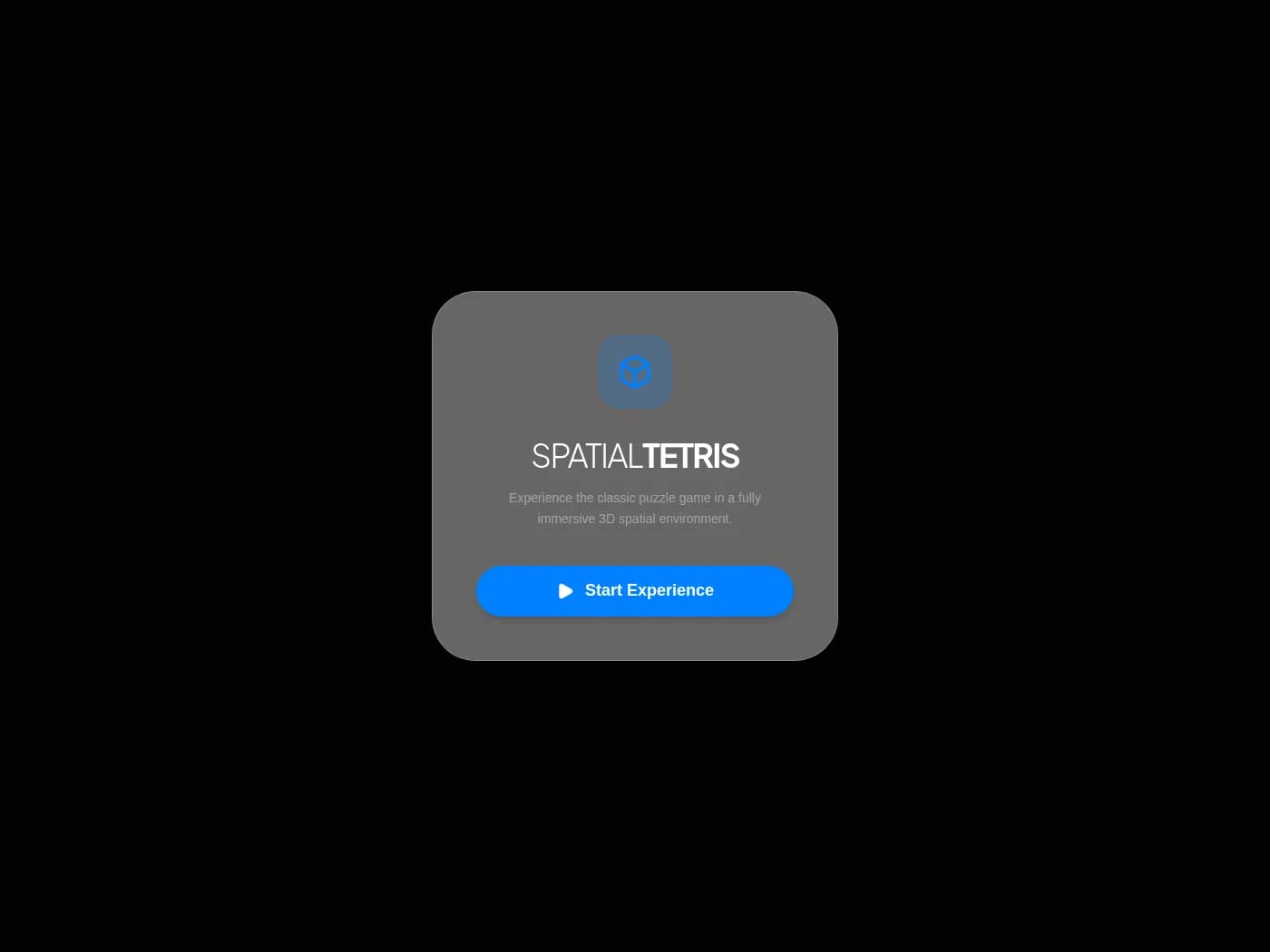 Apple-Inspired 3D Tetris