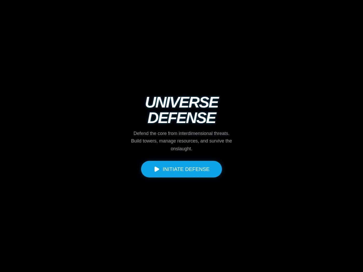 Tower Defense Universe