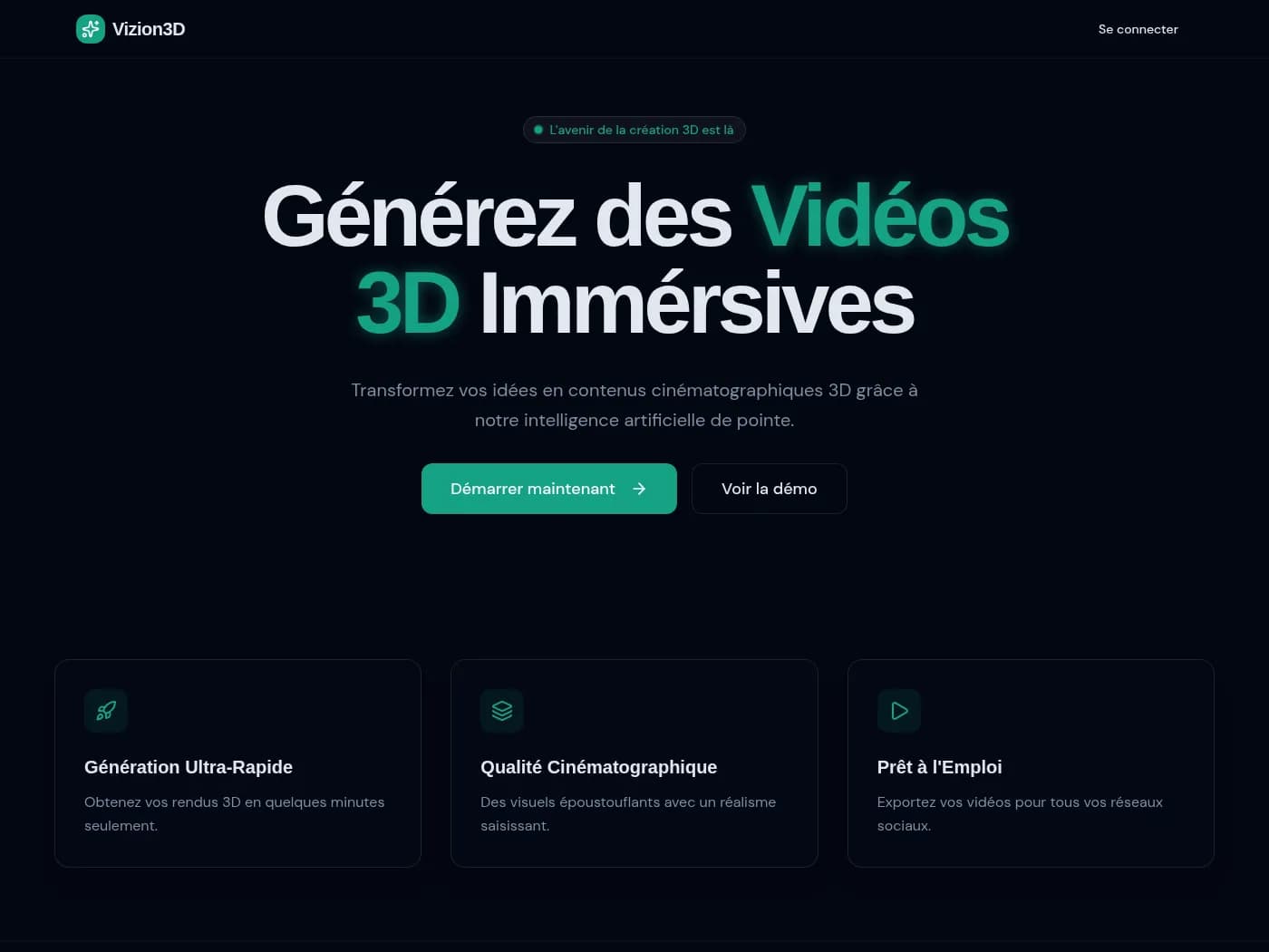 3D Video Generator
