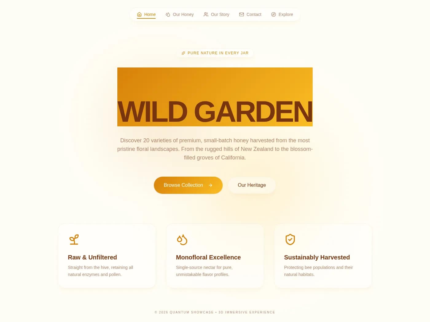3D Web Showcase