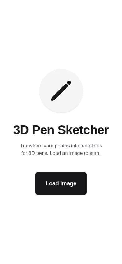 3D Pen Sketcher