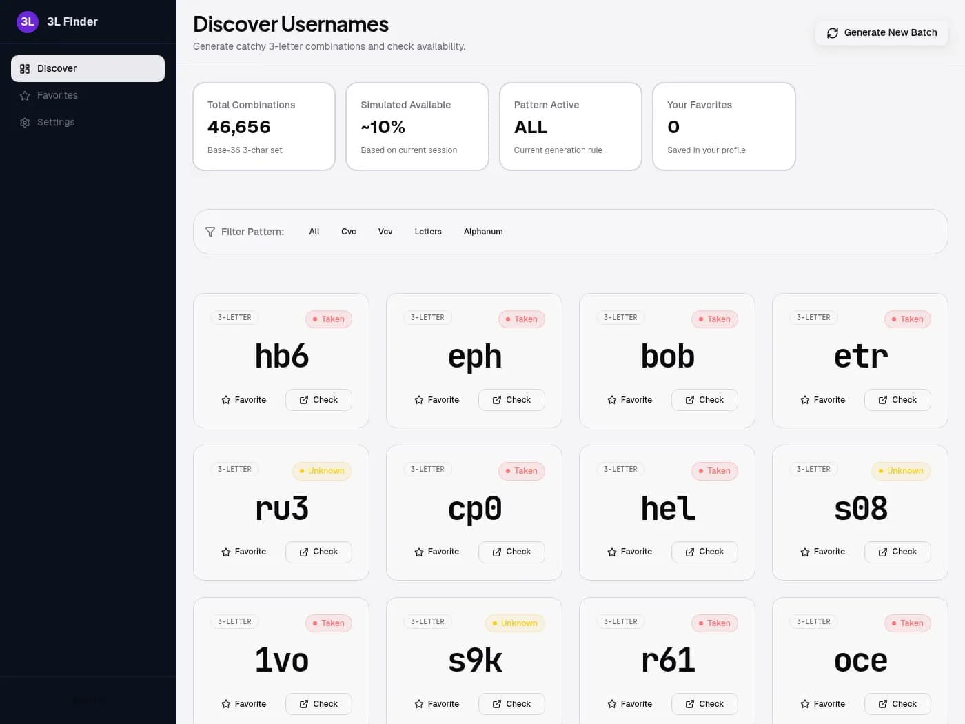 3L Discord Username Finder