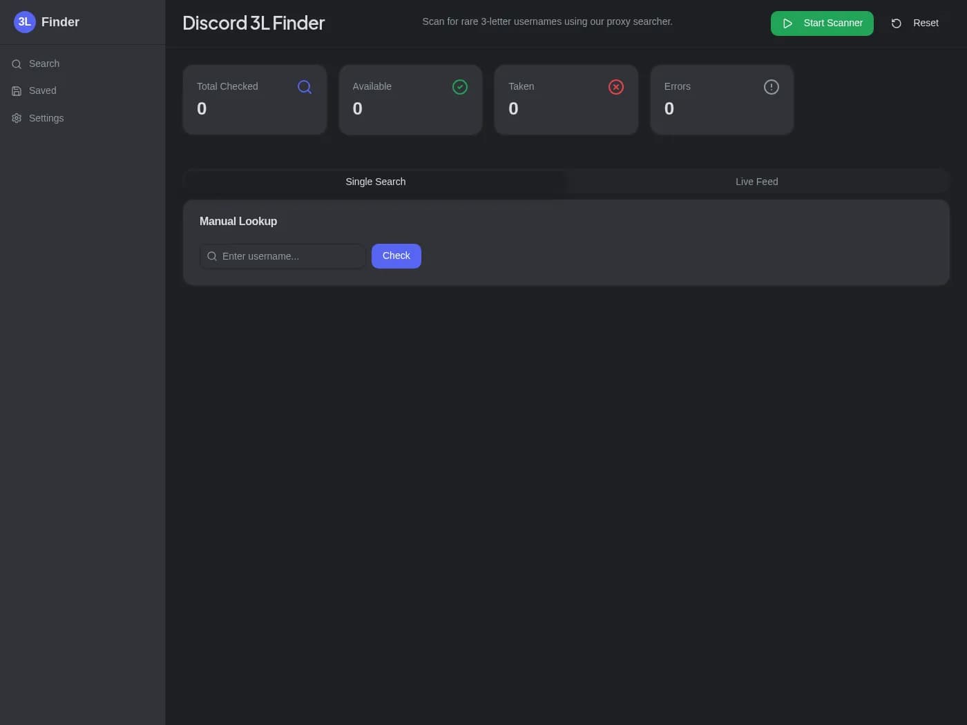 3L Discord User Finder