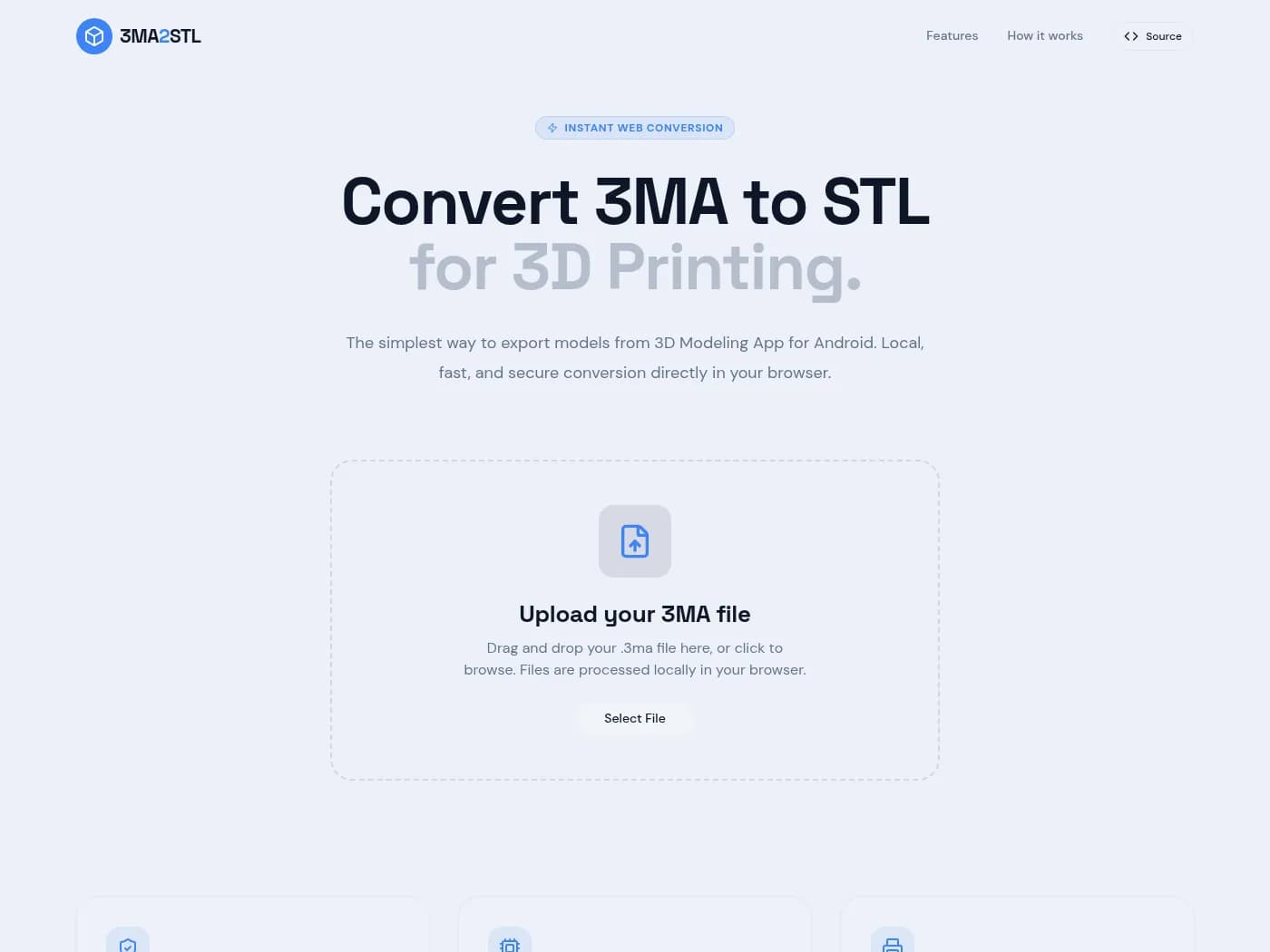 3MA to STL Converter