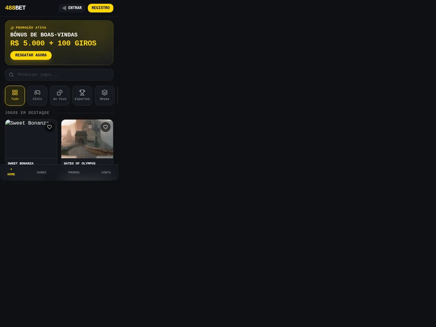 488Bet Gaming Portal