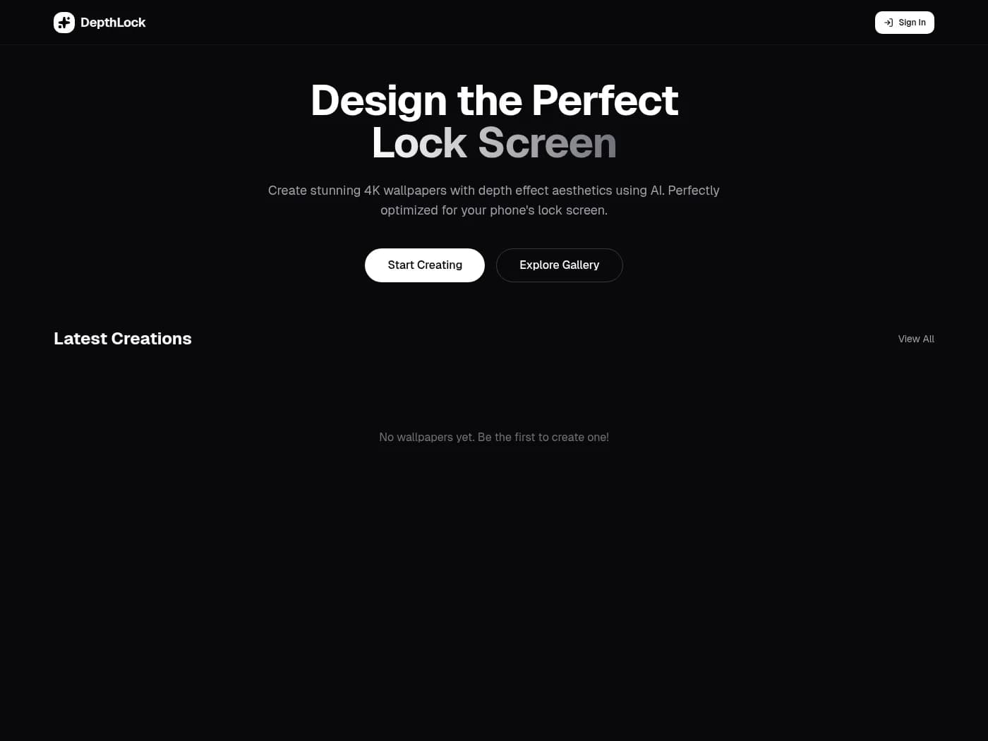 DepthLock 4K Walls