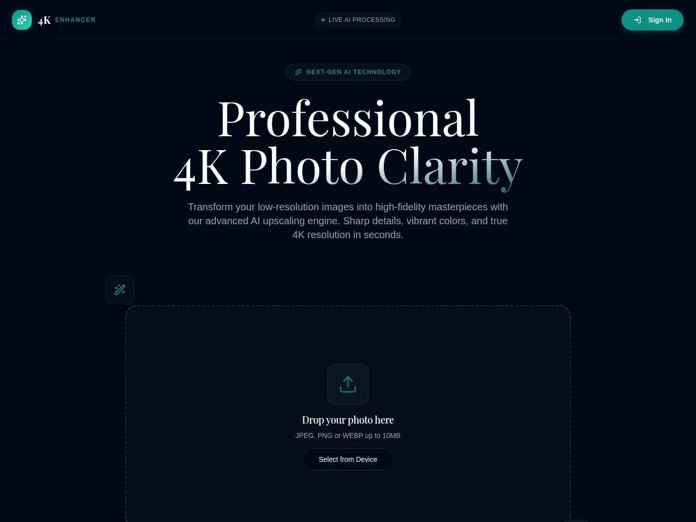 4K Photo Enhancer