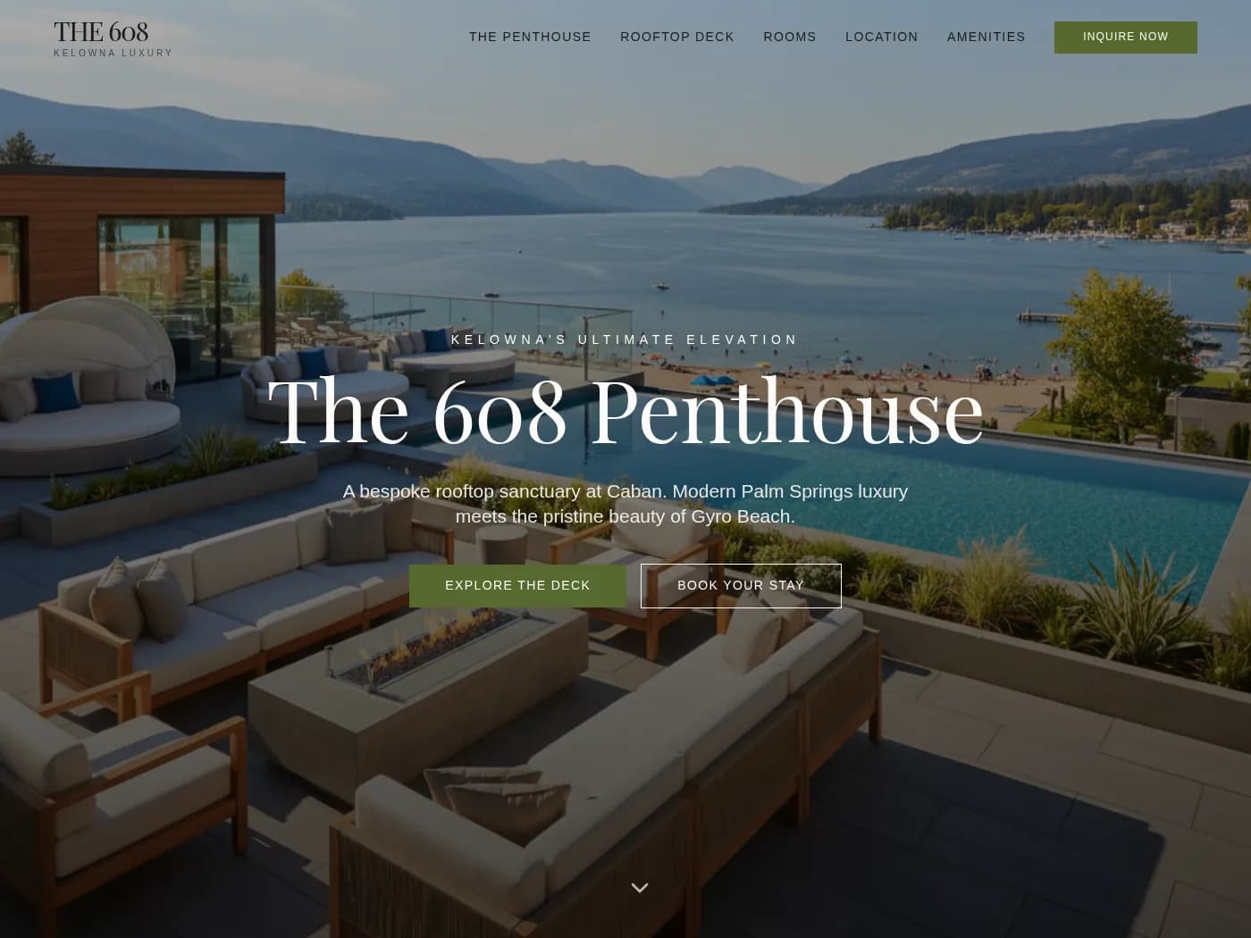 The 608 Luxury Penthouse