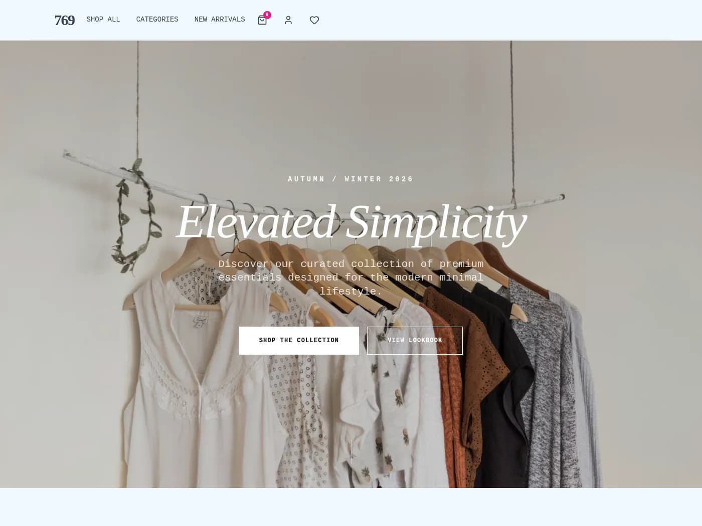 769 E-Commerce Web App