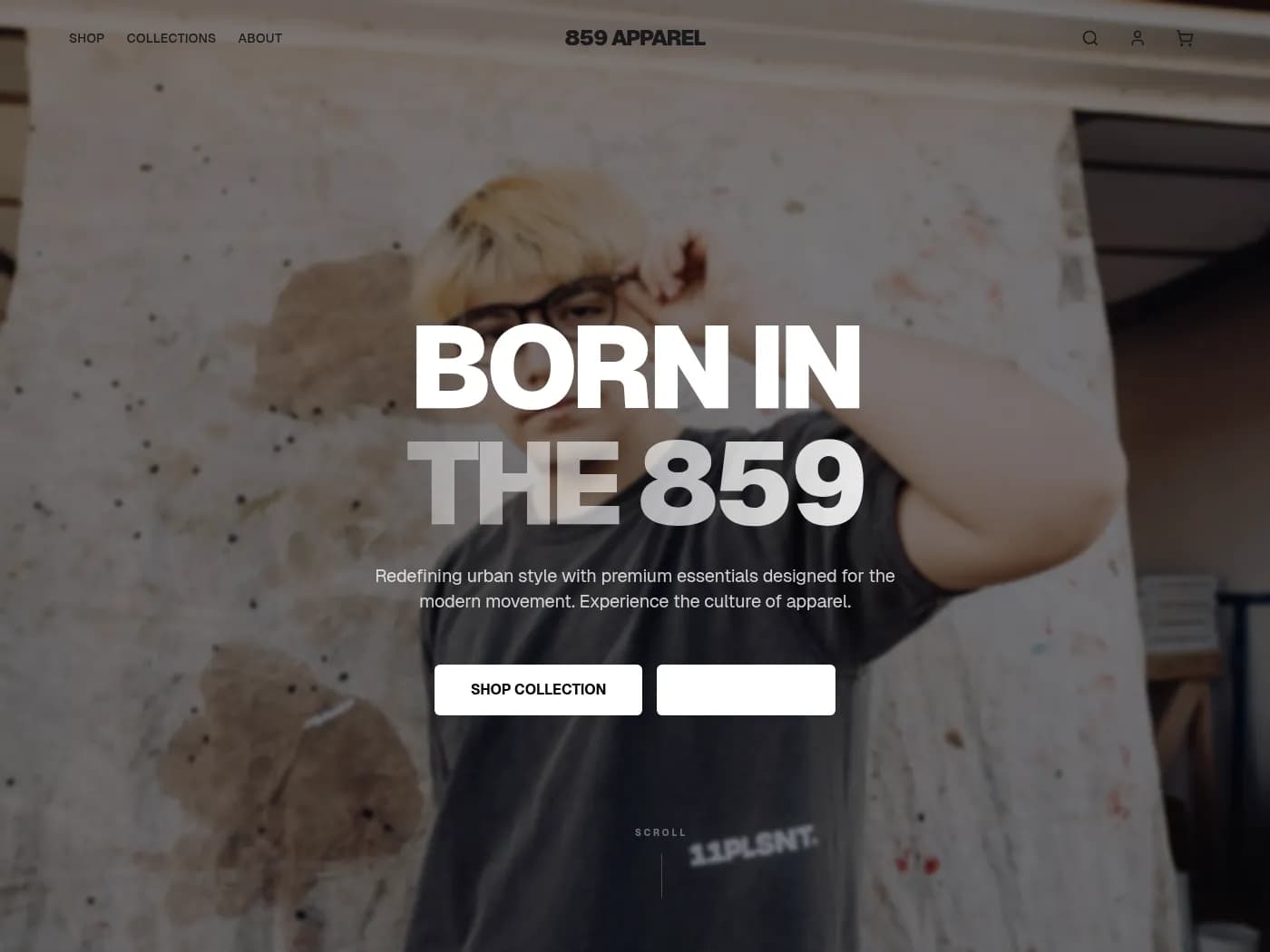 859 Apparel Website