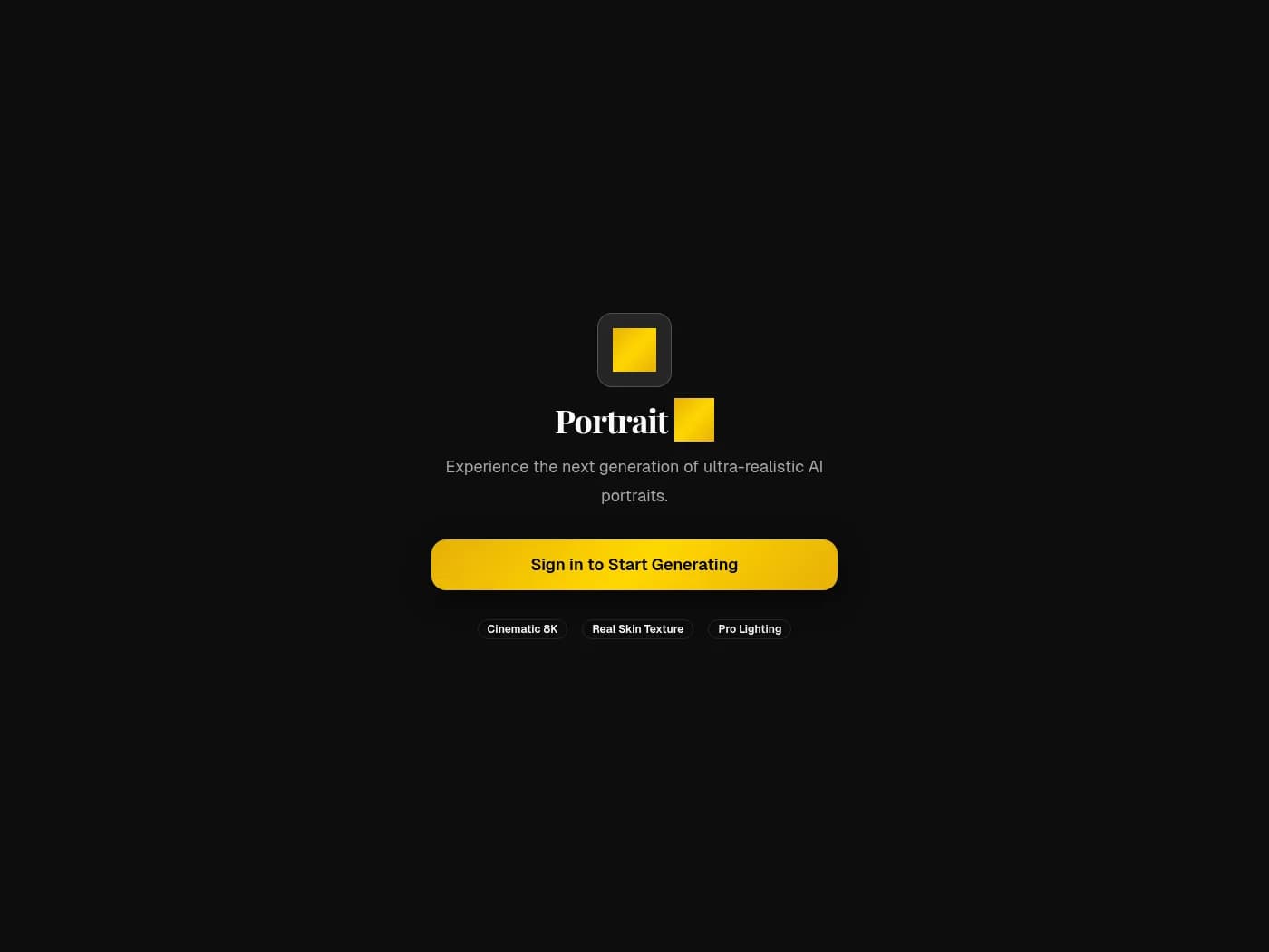 Ultra-Realistic Portrait Generator