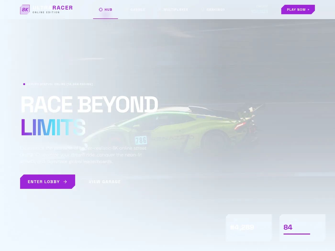 UltraRacer 8K Online