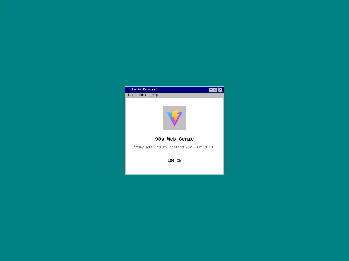 90s Web Genie