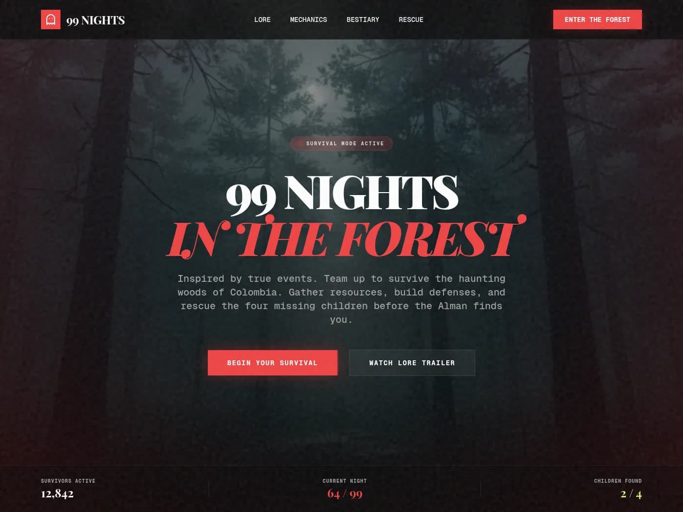 99 Nights Survival Game