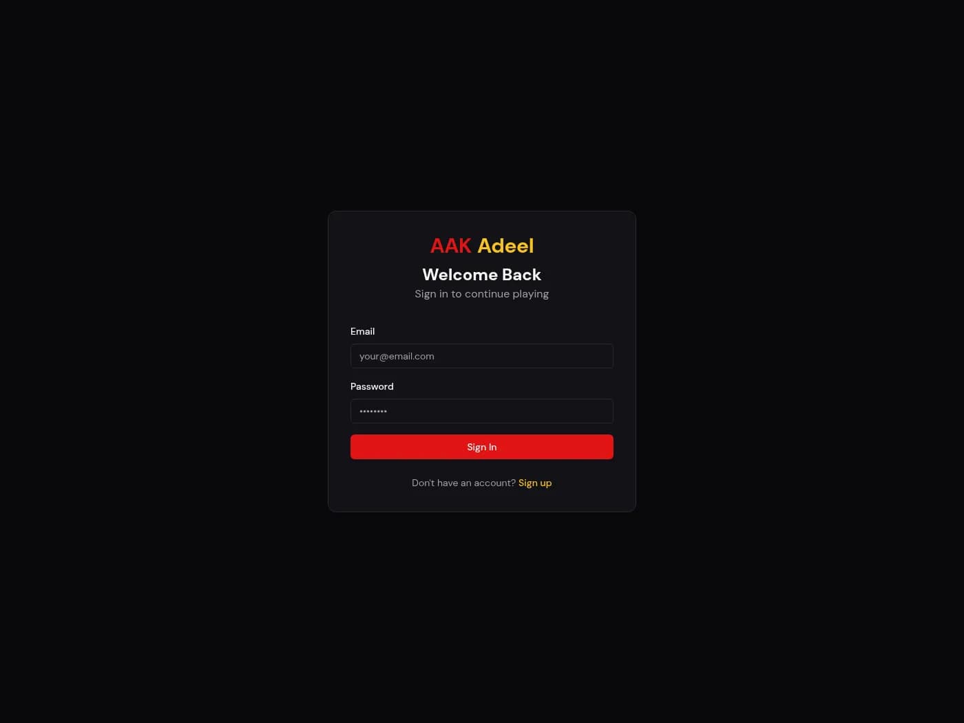 AAK Game Clone