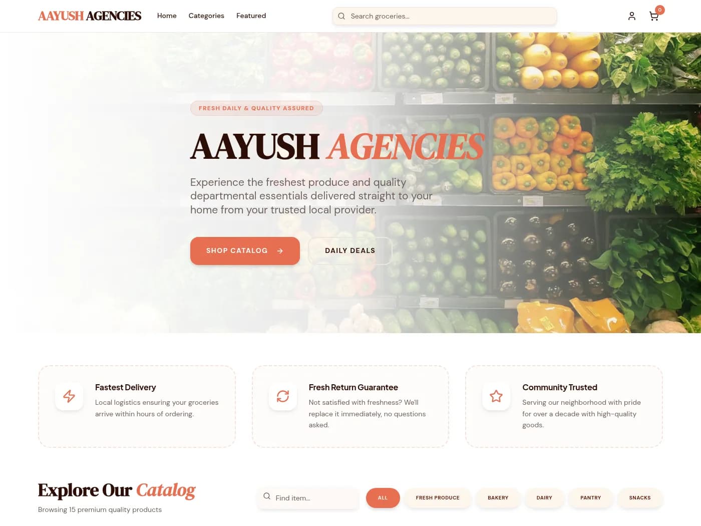 Aayush Grocery Store