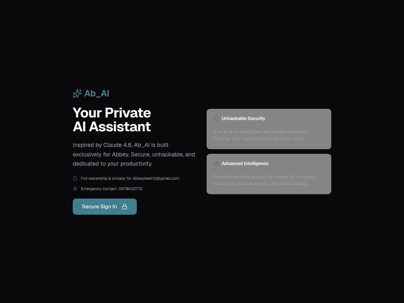Ab_AI Private Assistant