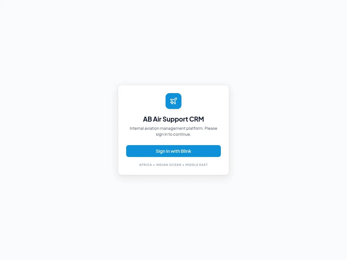 AB Air Support CRM