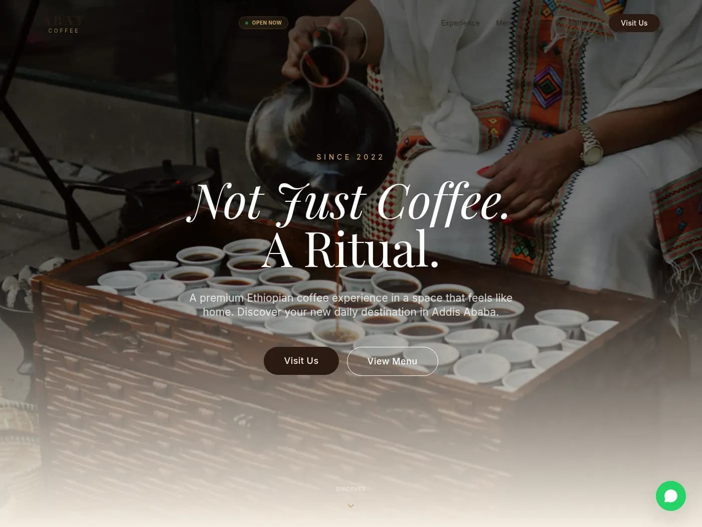 ABAT Coffee Web Presence