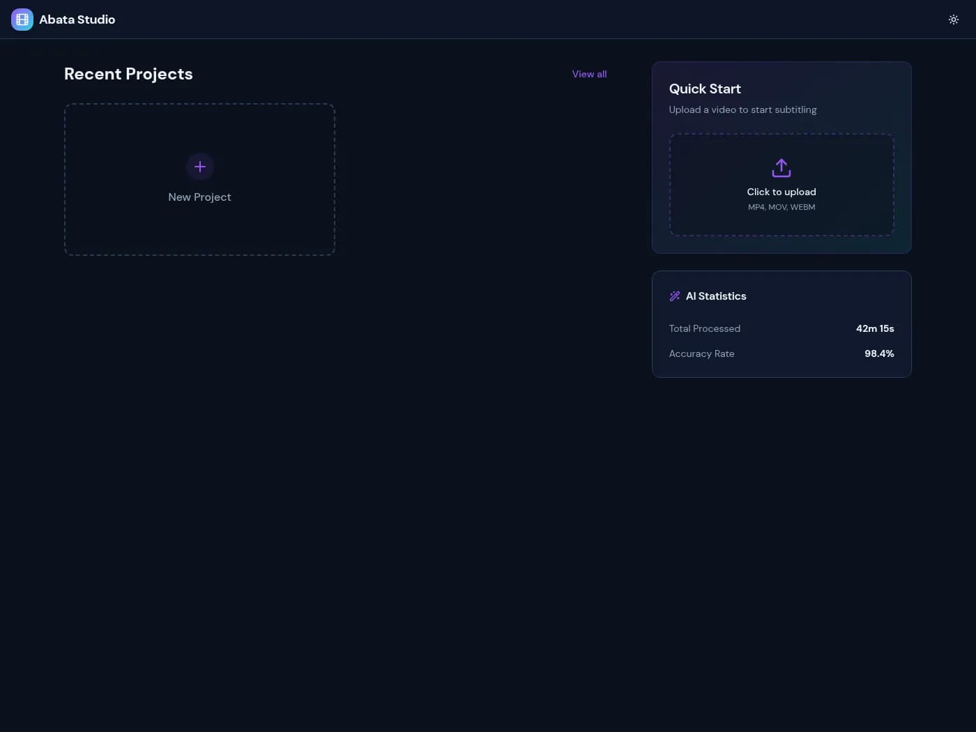Abata AI Studio