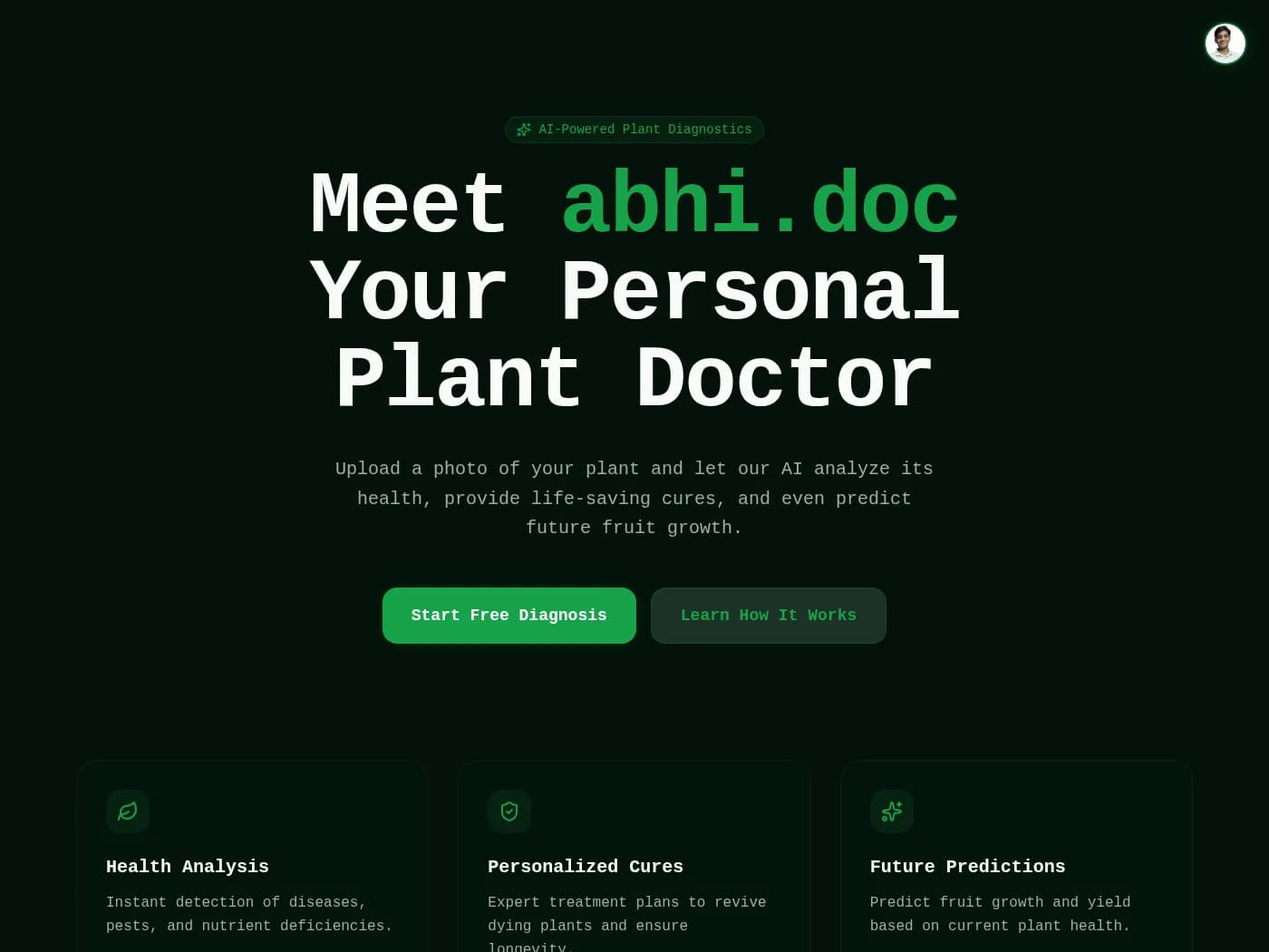 AbhiDoc Plant Care AI