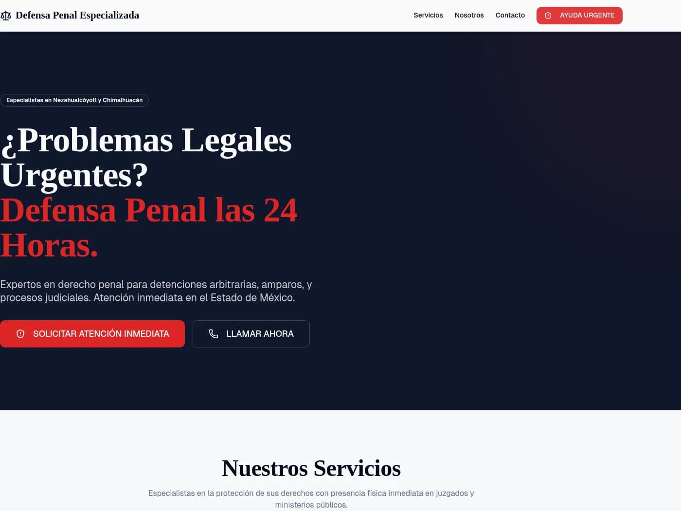 Abogado Urgente Web